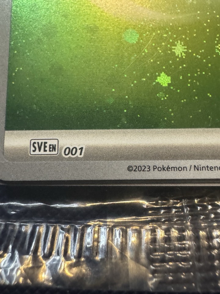 2023 Pokemon Professor Program Stamped Holo Energy SVE Scarlet & Violet ...