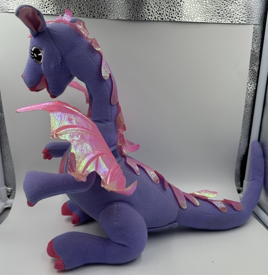 RARE Mattel Barbie Rapunzel Penelope Dragon 2002 Talks Plush Doll ...