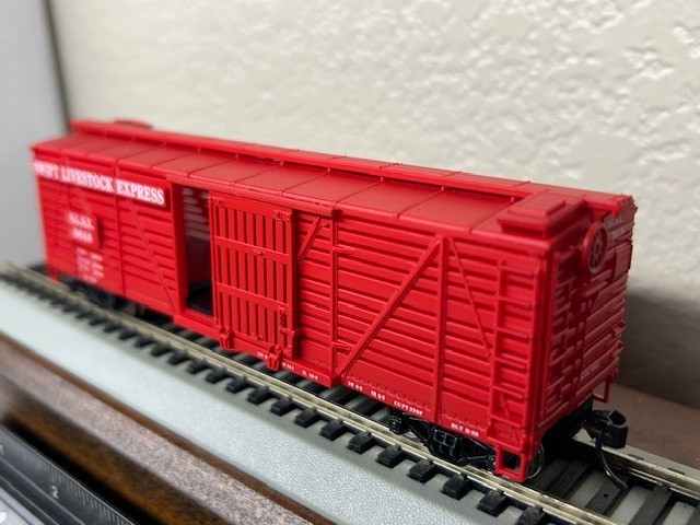 SWIFT LIVESTOCK 40f MATHER LIVESTOCK CATTLE CARS set of 6 - HO SCALE ...