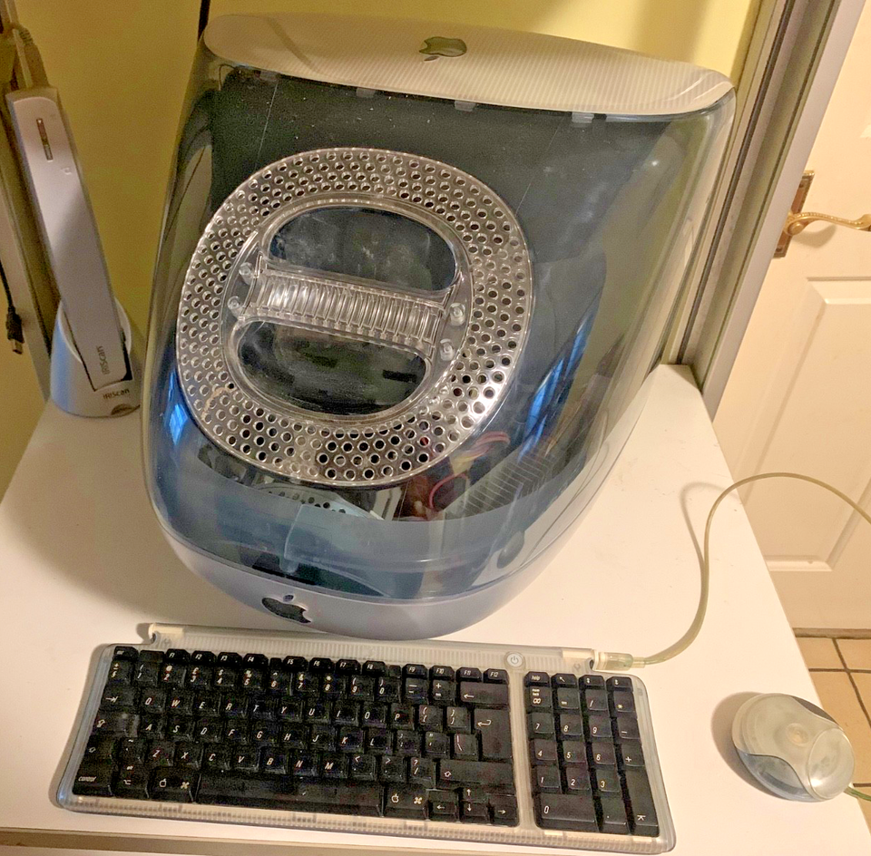 Vintage Working Apple iMac G3 with Original Keyboard, Mouse. One owner ...