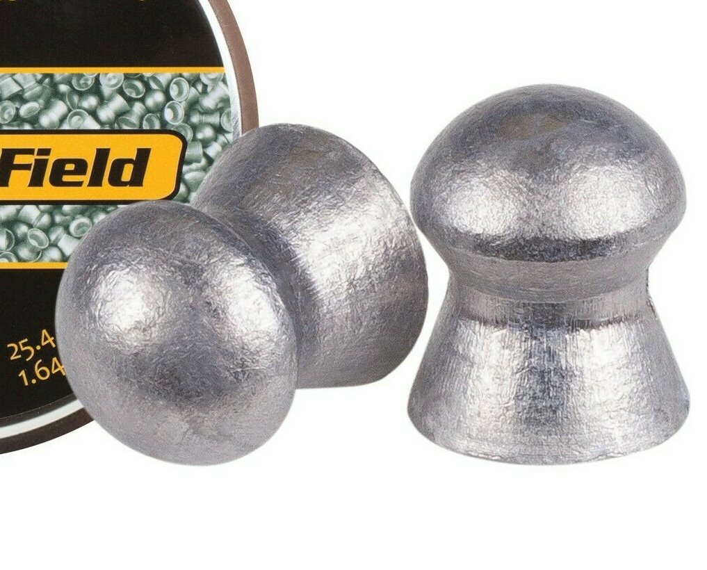 350 Count Air Arms World Class Diabolo Field .25 Caliber Pellets 25.4 ...