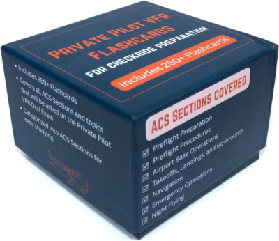 Private Pilot VFR Flashcards for Oral Checkride Preparation | eBay