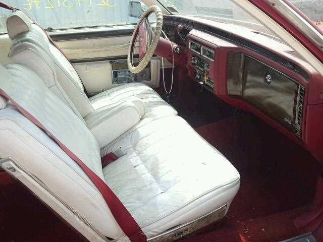 1977 Cadillac Deville Interior