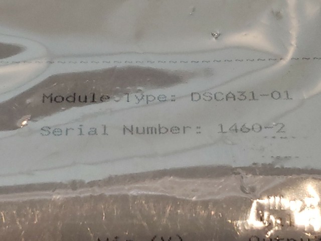 Dataforth DSCA31 Isolated V Input Module Analog Voltage for sale online | eBay