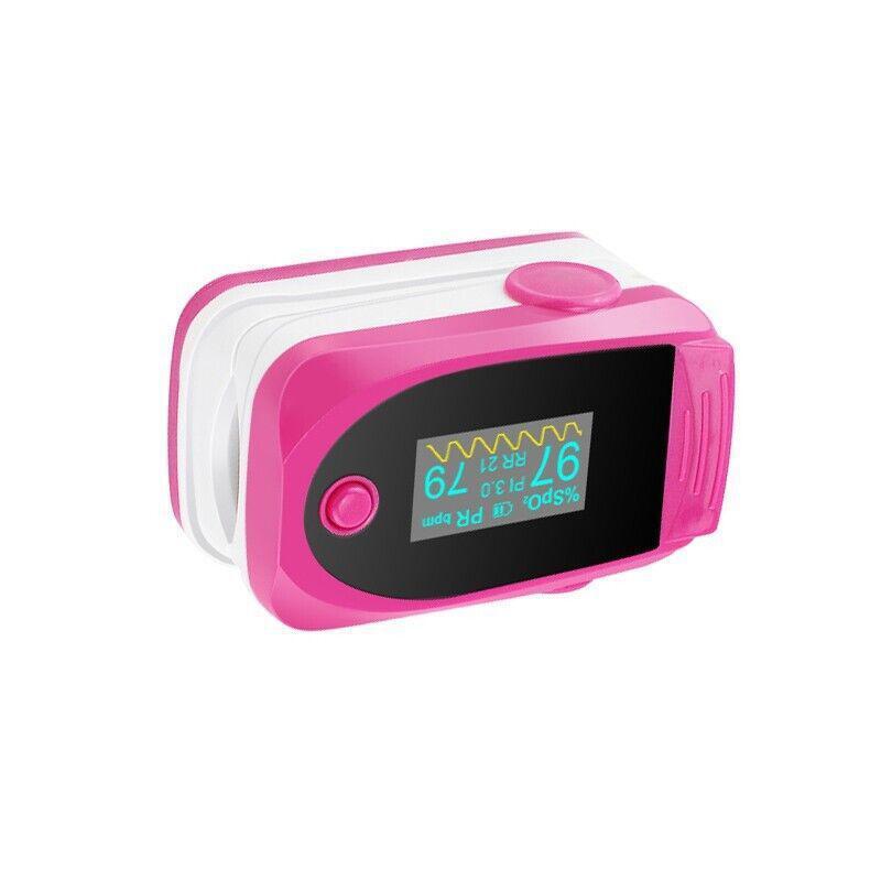 Portable Finger Pulse Oximeter SPO2 PR Respiratory Rate Monitor Blood ...