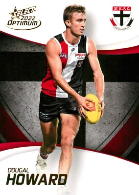 2022 ST KILDA SAINTS AFL Card DOUGAL HOWARD Optimum | eBay Australia