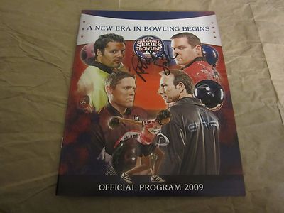 Robert Smith Autographed Signed 2009 PBA World Series of Bowling ...