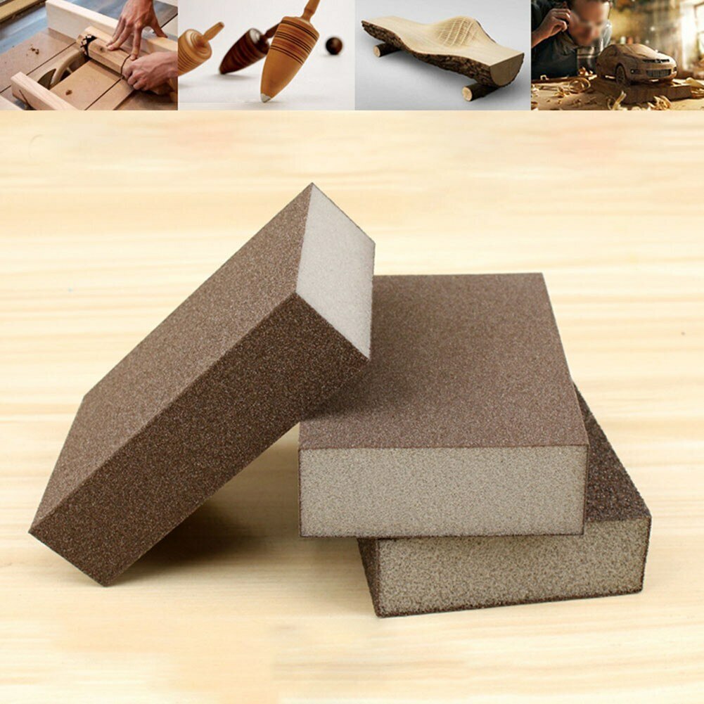 1 piece Foam Foam Pad Sand Wet Dry Polishing Fine Coarse Sand Grinding ...