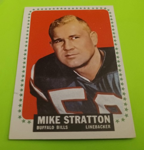 1964 Mike Stratton Topps AFL Football Card #39 Buffalo Bills NM | eBay