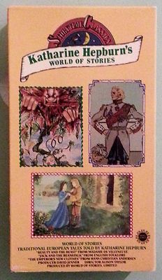 katharine hepburn's WORLD OF STORIES traditional european tales VHS ...