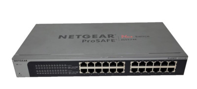 Netgear JGS524Ev2 ProSafe Plus 24-Port Gigabit Ethernet Switch 102524M8 ...