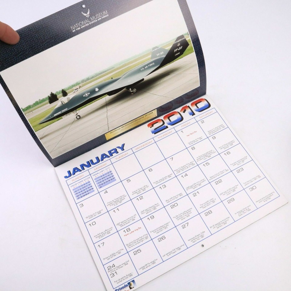 Calendar 2010 US Air Force Museum, Photos and Specs, Great Birthday ...