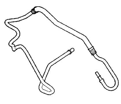 Vauxhall VECTRA C 1.9 CDTI 150bhp Diesel Fuel Pipes 03-08 Engine Bay ...