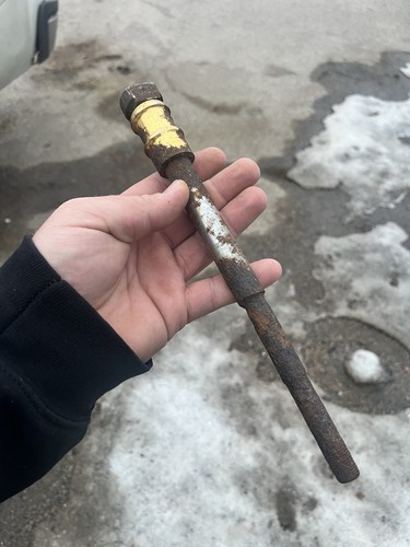 Harley Chopper Axle And Sleeve Gold Plated Part Knucklehead Panhead ...
