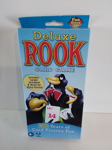 Deluxe ROOK Card Game 100 Years of Card Playing Fun 8+ 2-6 Players ...