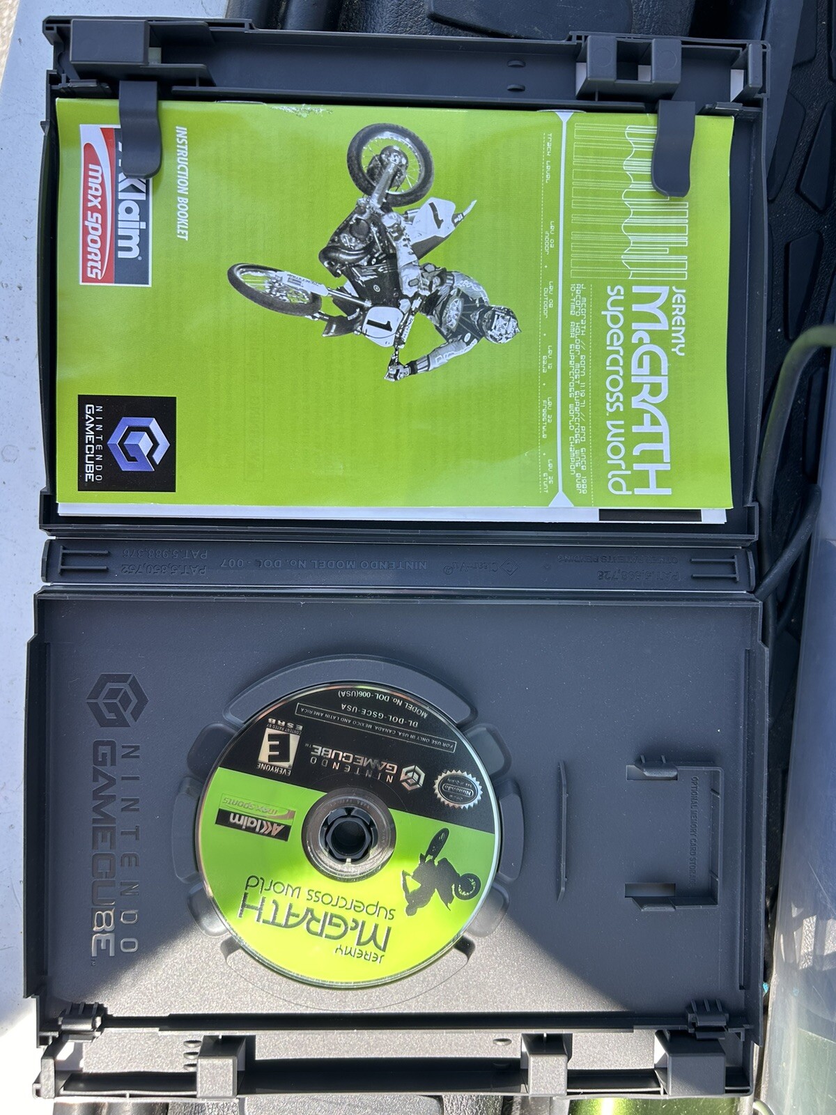 Jeremy McGrath Supercross World Nintendo GameCube 2002 CIB w/precaution ...