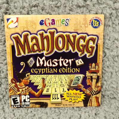 Mahjongg Master Egyptian Edition Game Windows PC CD ROM 2003 eGames | eBay