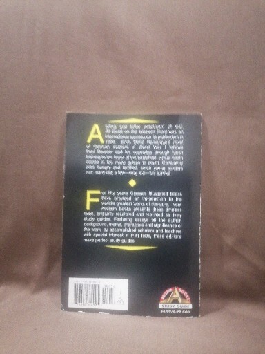 ALL QUIET ON THE WESTERN FRONT [CLASSICS ILLUSTRATED] By Ken Fitch ...