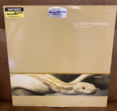 DJ Sakin + Friends - Little Paradise 12” Vinyl record trance side ...