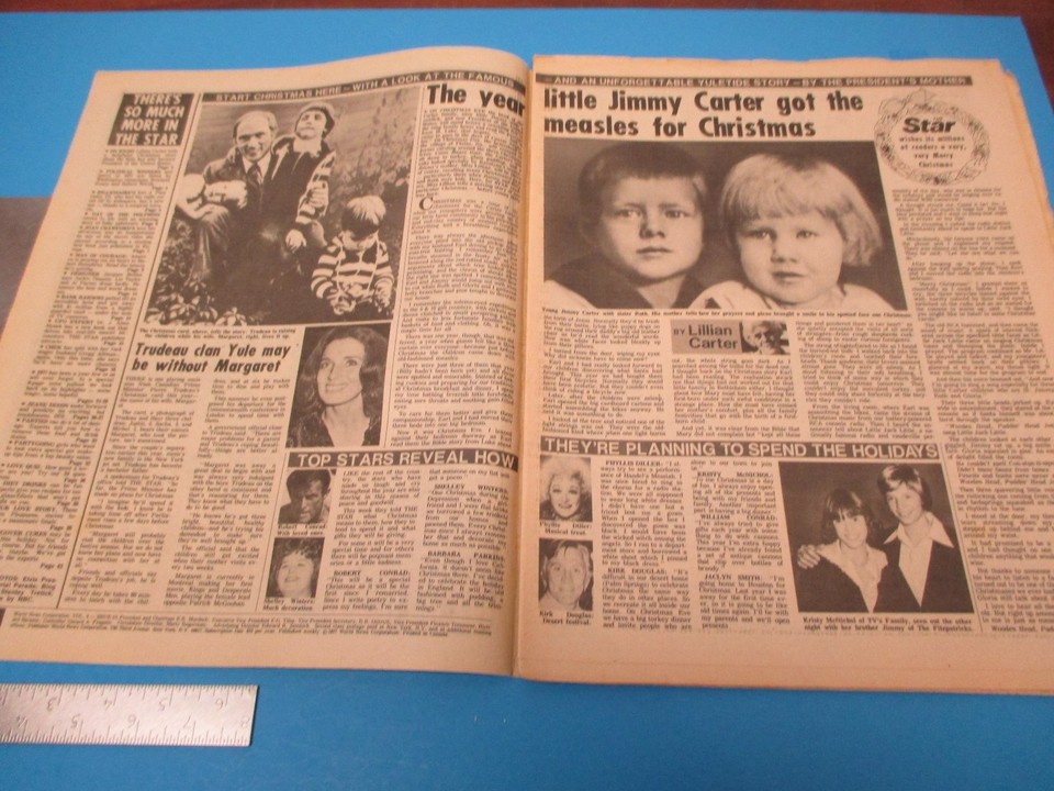 The Star December 27 1977 Tabloid Elvis Bing Chico Special Color Extra ...