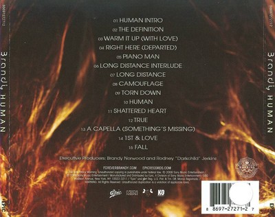 BRANDY - HUMAN NEW CD 886972727127| eBay