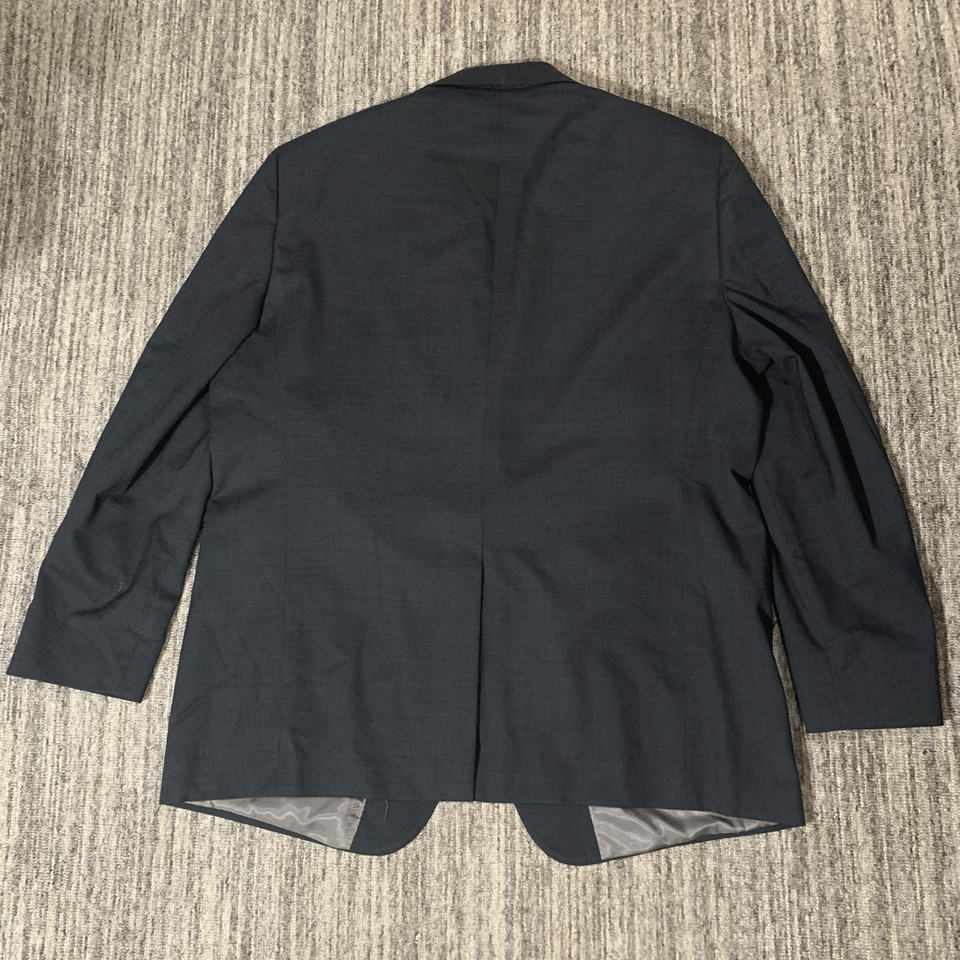 Hart Schaffner Marx Mens 48R Sport Coat Blazer 2 Button Jacket Black ...