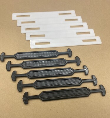 5 Heavy Duty 6.75" Cardboard Box Handles Plastic Carry Ship 45 lbs ...