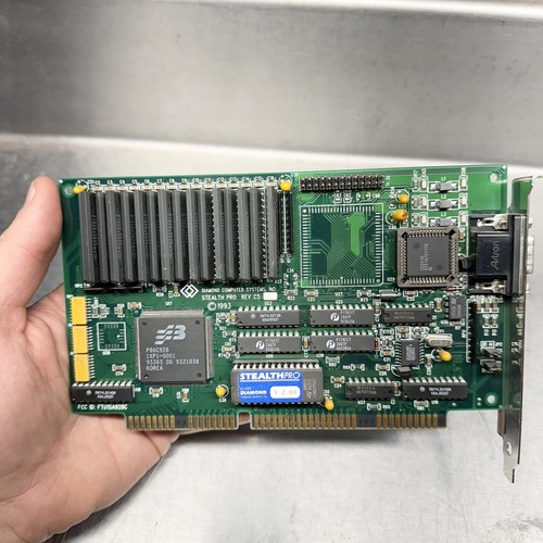 Diamond Stealth Pro S3 P86C928 ISA VGA Graphics Card | eBay