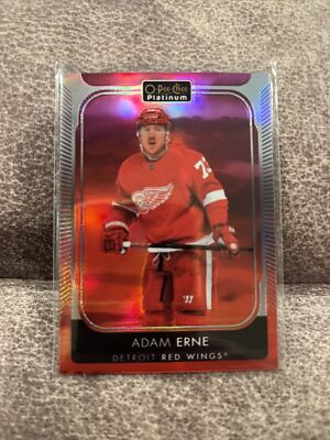 2021-22 Platinum Sunset Adam Erne | eBay