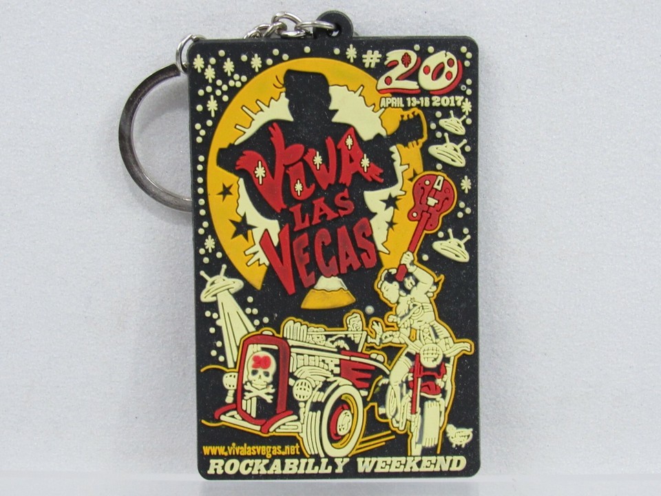 Viva Las Vegas Rockabilly Weekend #20 Exclusive Keychain (Pg39E) | eBay