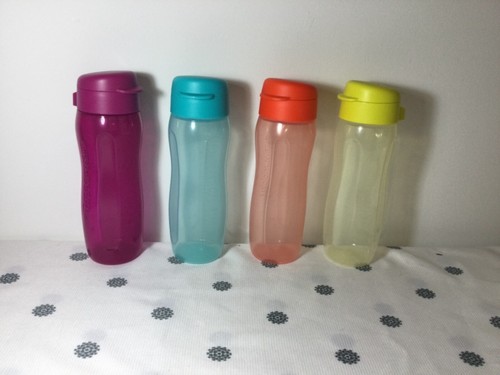 Tupperware 500ml Gen II Eco Water Bottle Flip Top Lid - Brand New ...