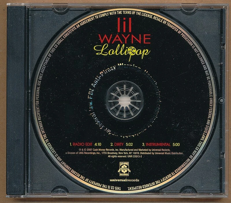 Lil Wayne Lollipop Album