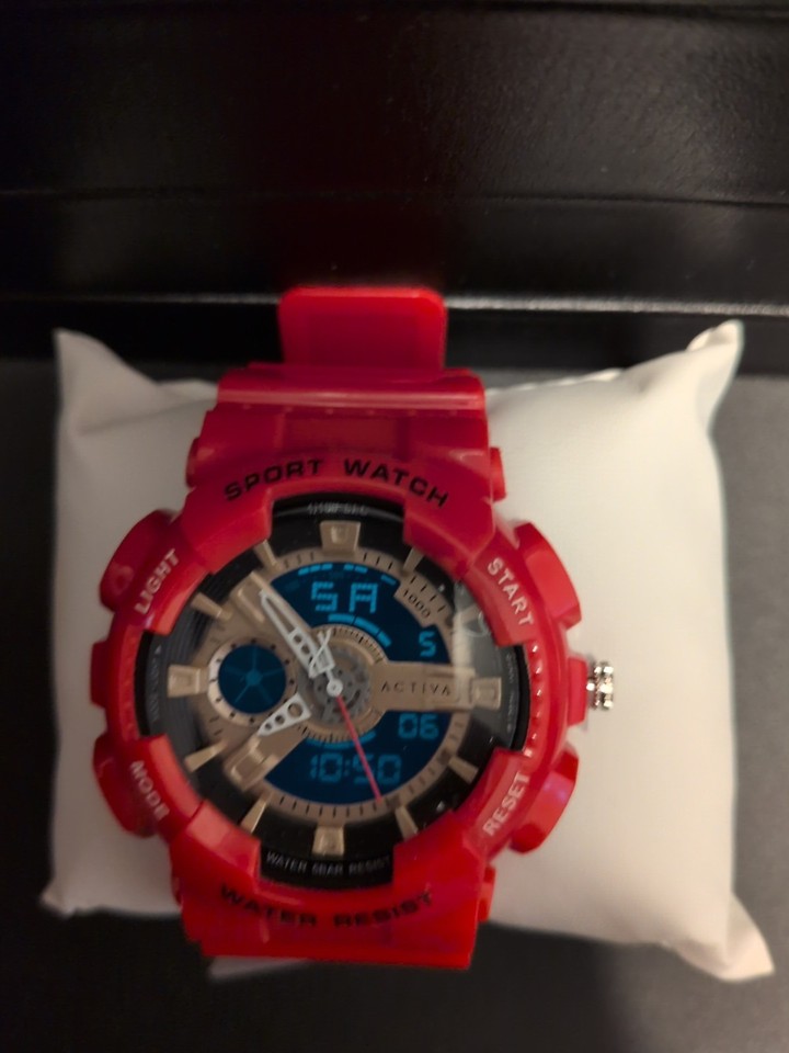 Activa Pixel X Invicta Digital Men's Uni Sports Watch - 50mm. Red ...