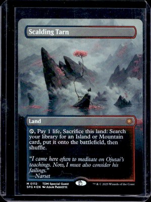 2025 Magic The Gathering Special Guests Scalding Tarn Borderless Land ...