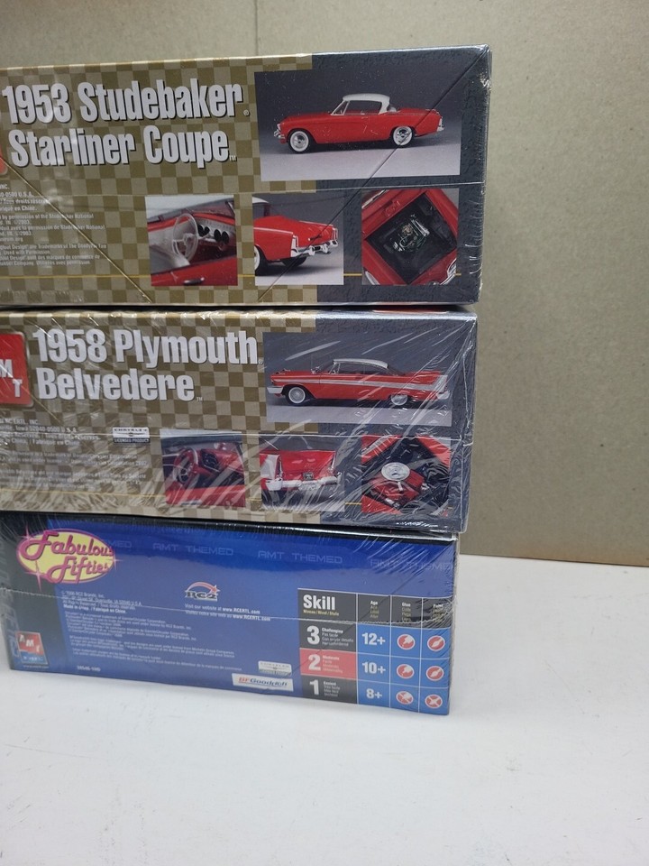 AMT 1958 Plymouth Belvedere. 53 Starliner Coupe. Fabulous 59's ...