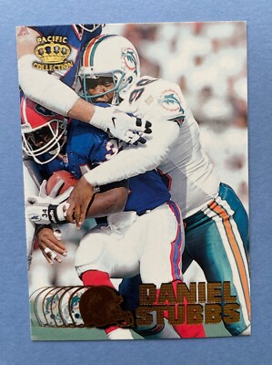 1997 Pacific Football Daniel Stubbs #223 Miami Dolphins | eBay