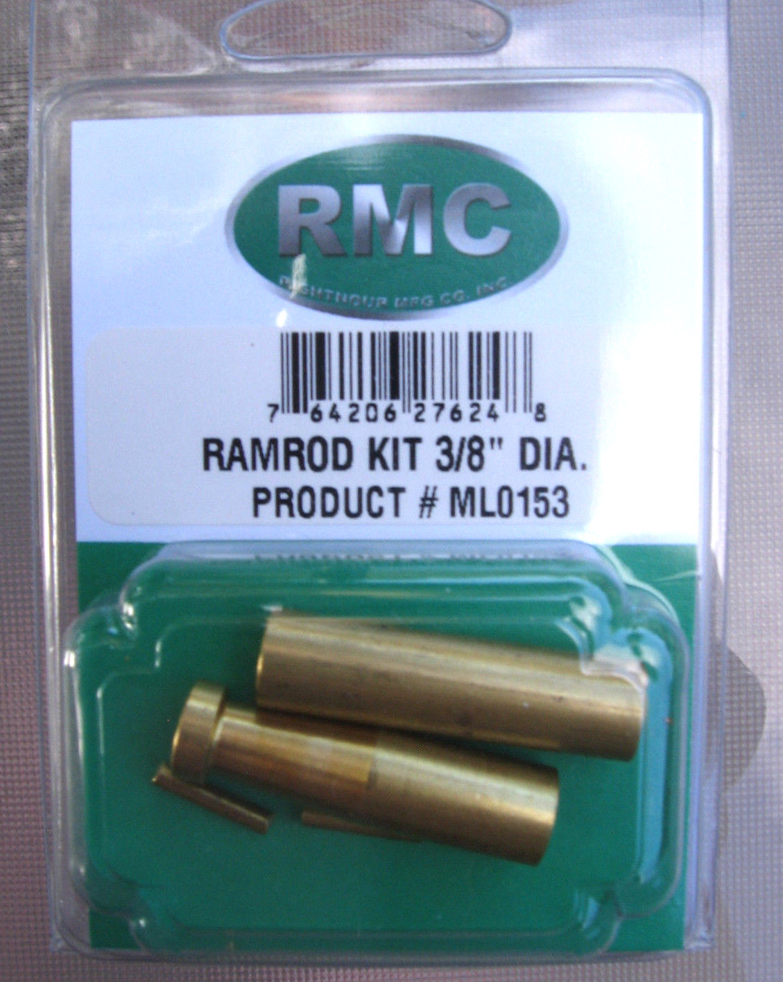 Brass Tip Kit For 3/8 inch Ramrod - For Muzzleloaders Using 3/8 Rods-T ...