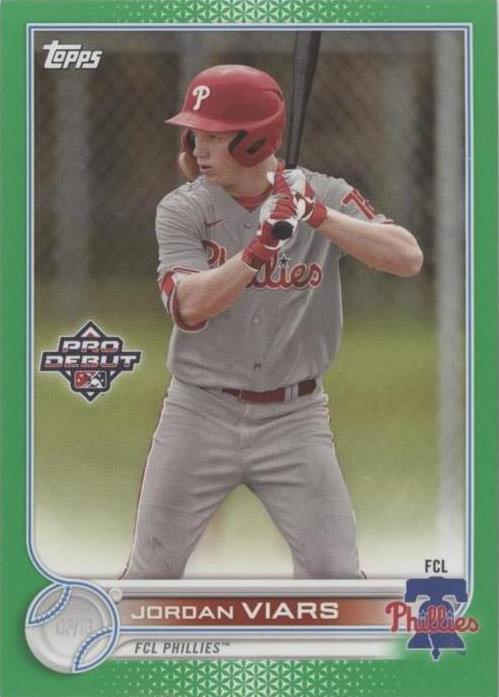 2022 Topps Pro Debut - Jordan Viars #PD-99 Green /99 (RC) for sale ...