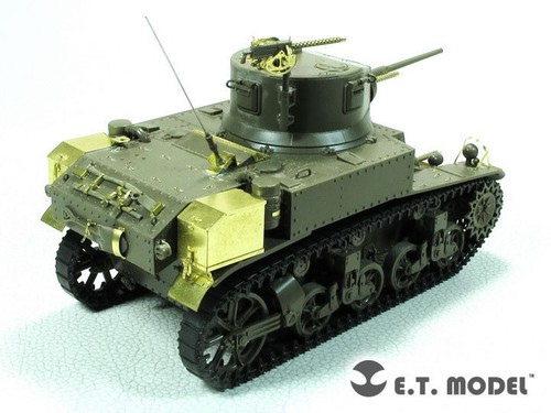 ET Model E35280 1/35 US M3 Stuart Light Tank Late Detail Up Set for ...