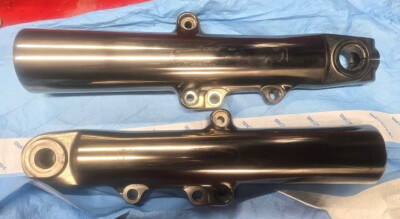 2014 OR NEWER HARLEY DAVIDSON TOURING LOWER LEGS SLIDERS BLACK CHROME ...