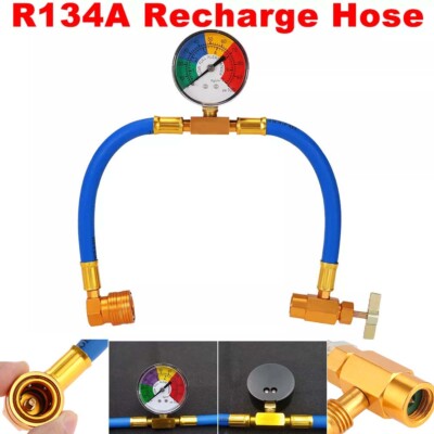 A/C R134A Refrigerator Freon Recharge Kit for Piercing Can | eBay