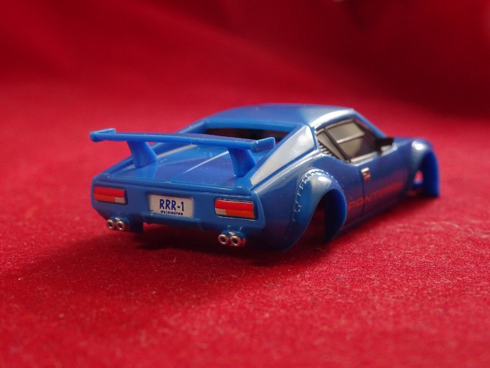 ROAD RACE REPLICAS BLUE/SILV PANTERA GT5 HO SLOT CAR- RRR AURORA T-JET ...