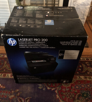HP LaserJet Pro 200 M276NW Laser Printer - Black (CF145A) Factory ...