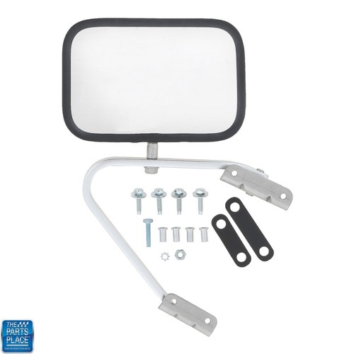 73-79 Ford Truck Exterior Outside Door Mirror Assembly Type 9 Swing ...