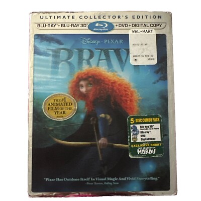 Brave (Blu-ray/3D/DVD, 2012) Ultimate Collectors Edition (5-DISC COMBO ...