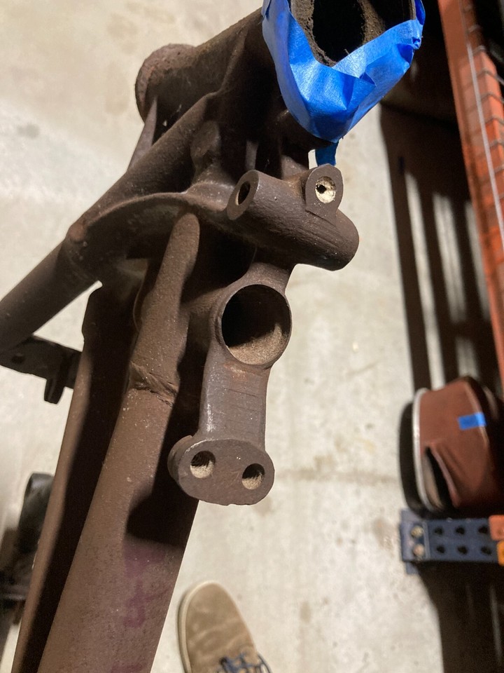 Early 1948 Original Harley Panhead Rigid Frame knucklehead Flathead #1 ...