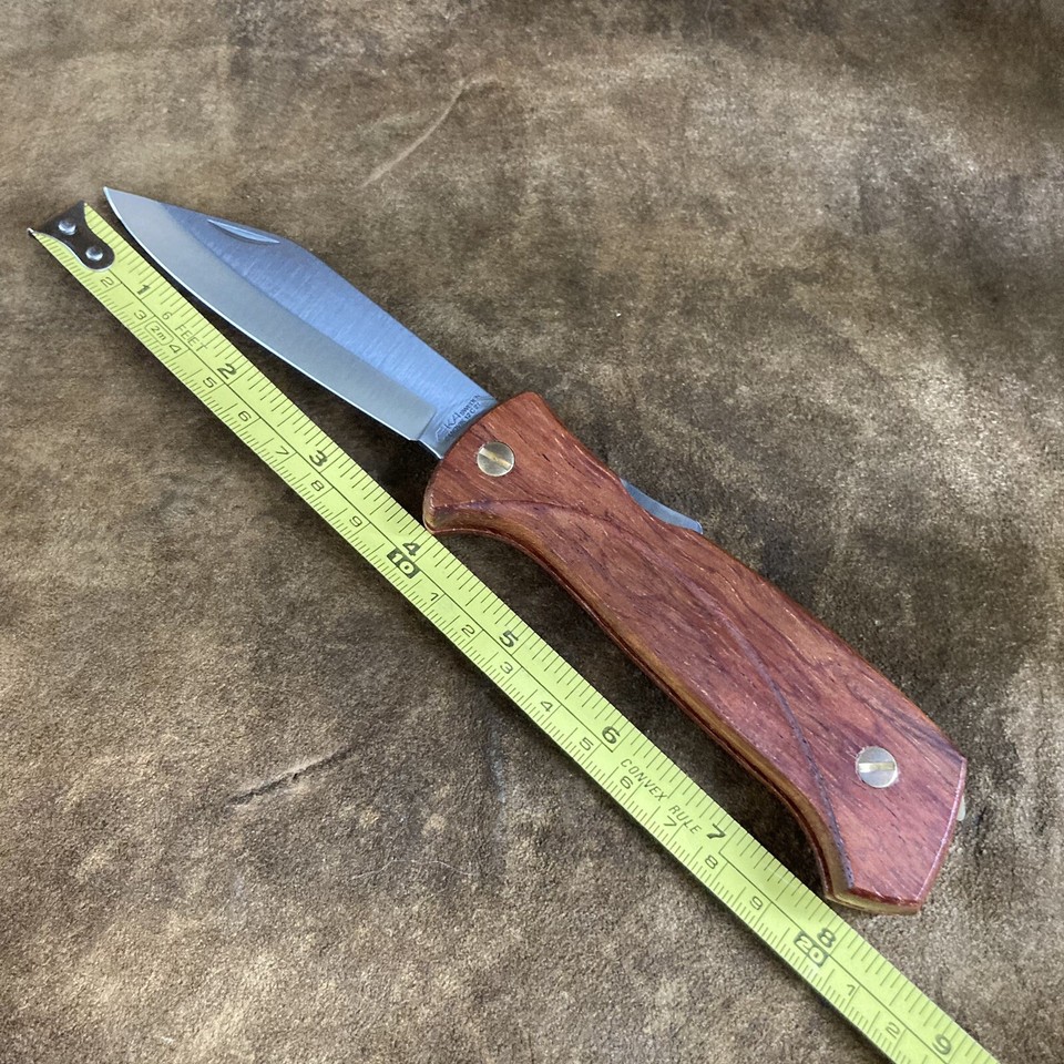 Vintage EKA Swede 60 Folding Pocket Knife – Wood Handle, Stainless ...