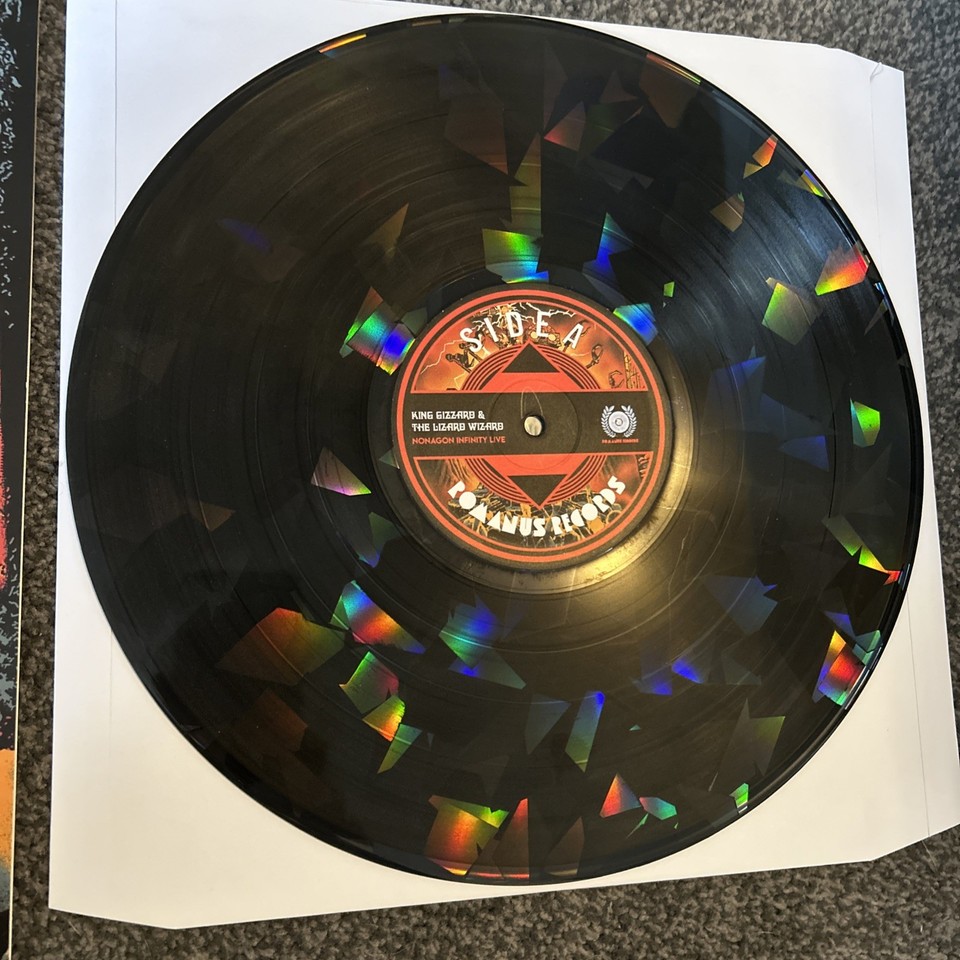 King Gizzard and the Lizard Wizard Nonagon Infinity Live black ...