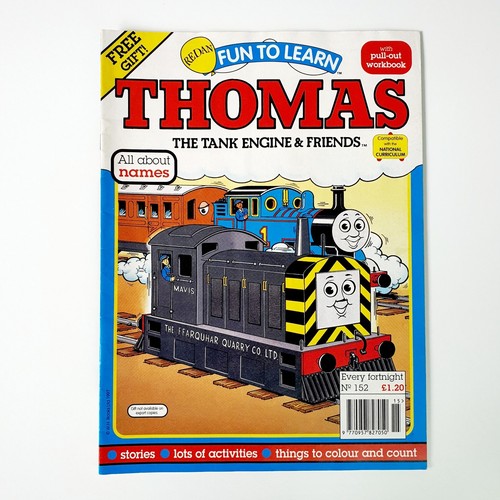 Thomas The Tank Engine Fun To Learn Magazine Issue 152 Comic 1997 | eBay UK