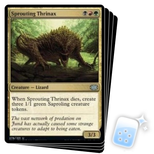 SPROUTING THRINAX X4 Double Masters 2022 Magic MTG MINT CARD | eBay
